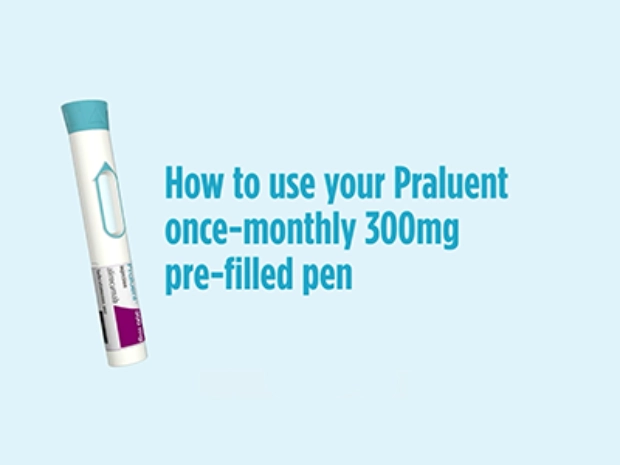 How to Inject Praluent 300mg Prefilled Pen