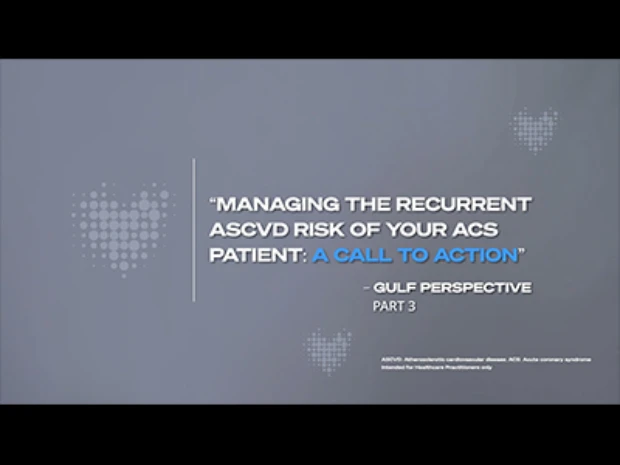 Act Now for ACS Patients by Prof. Mohamed Balgeith