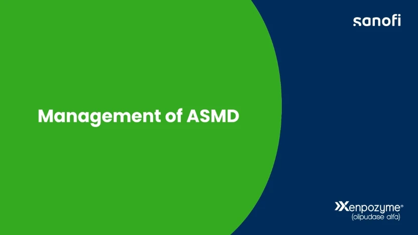 Management of ASMD - Expert opinion: Professor Moeen Al Sayed